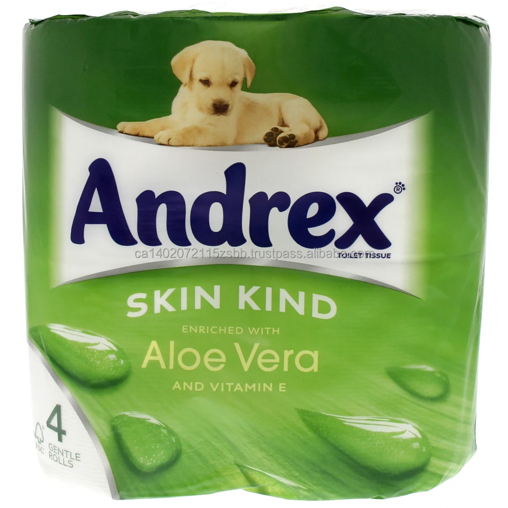 Andrex Quilts Quilted Toilet Paper - 36 Toilet Roll Pack - 25% Thicker ...