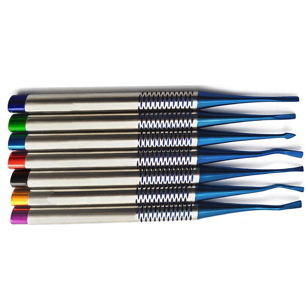 Stainless Steel Pdl Luxating Elevator Micro Serrated Tip With Blue ...