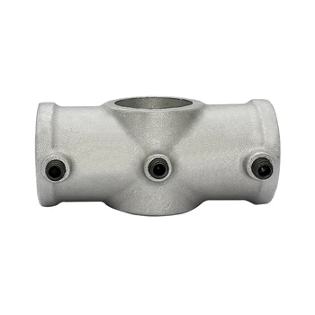 Hulk Metal Customizable Two Socket Cross Galvanised Structural Pipe ...