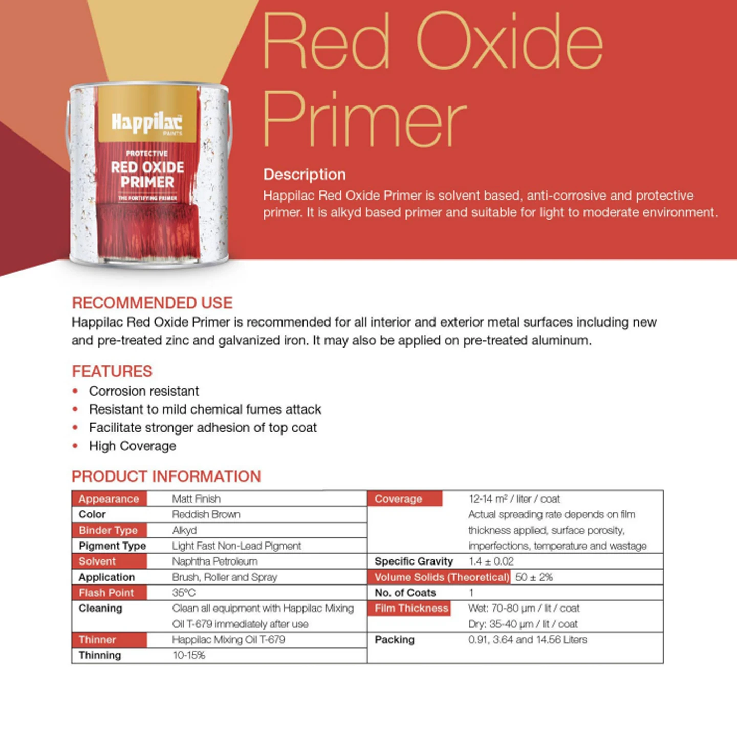 Alibaba.com: Iron Oxide Red anti-corrosion, rust-resistant primer for ...