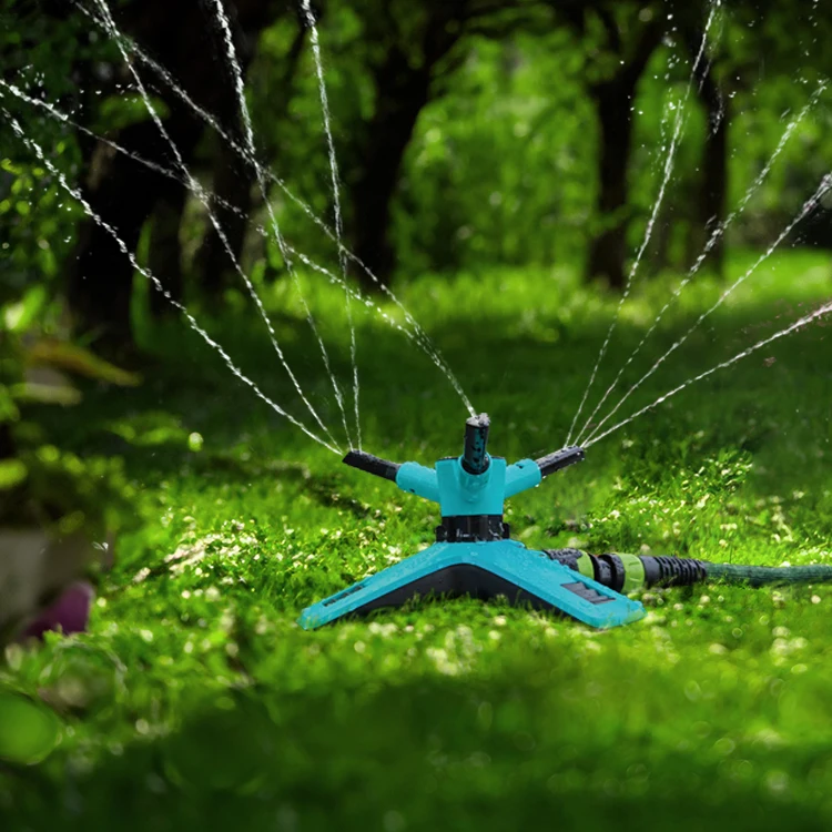 3 Arm High Pressure Rotary Sprinkler - 360 Degree Irrigation