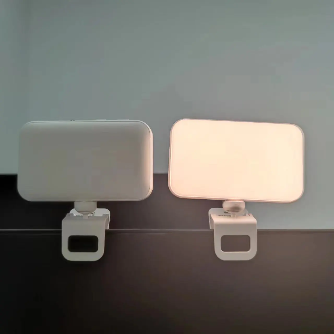 Mini Clip-On USB Rechargeable Ring Light for Phone - 5 Brightness ...