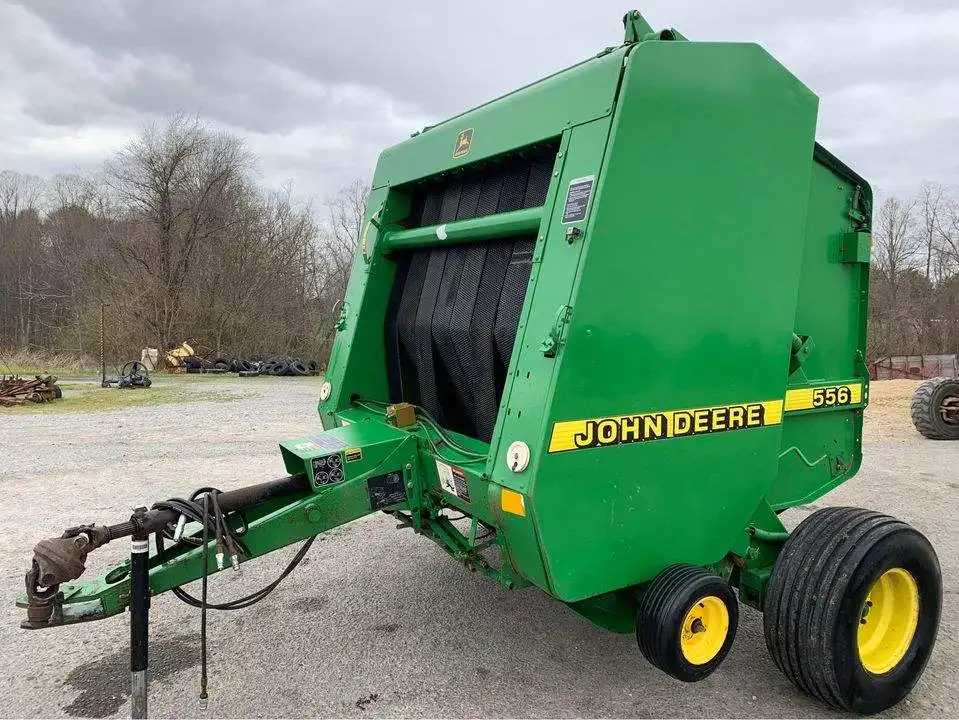 556 John Deeree Forage Pickup Baler Corn Straw Baler Full Automatic ...