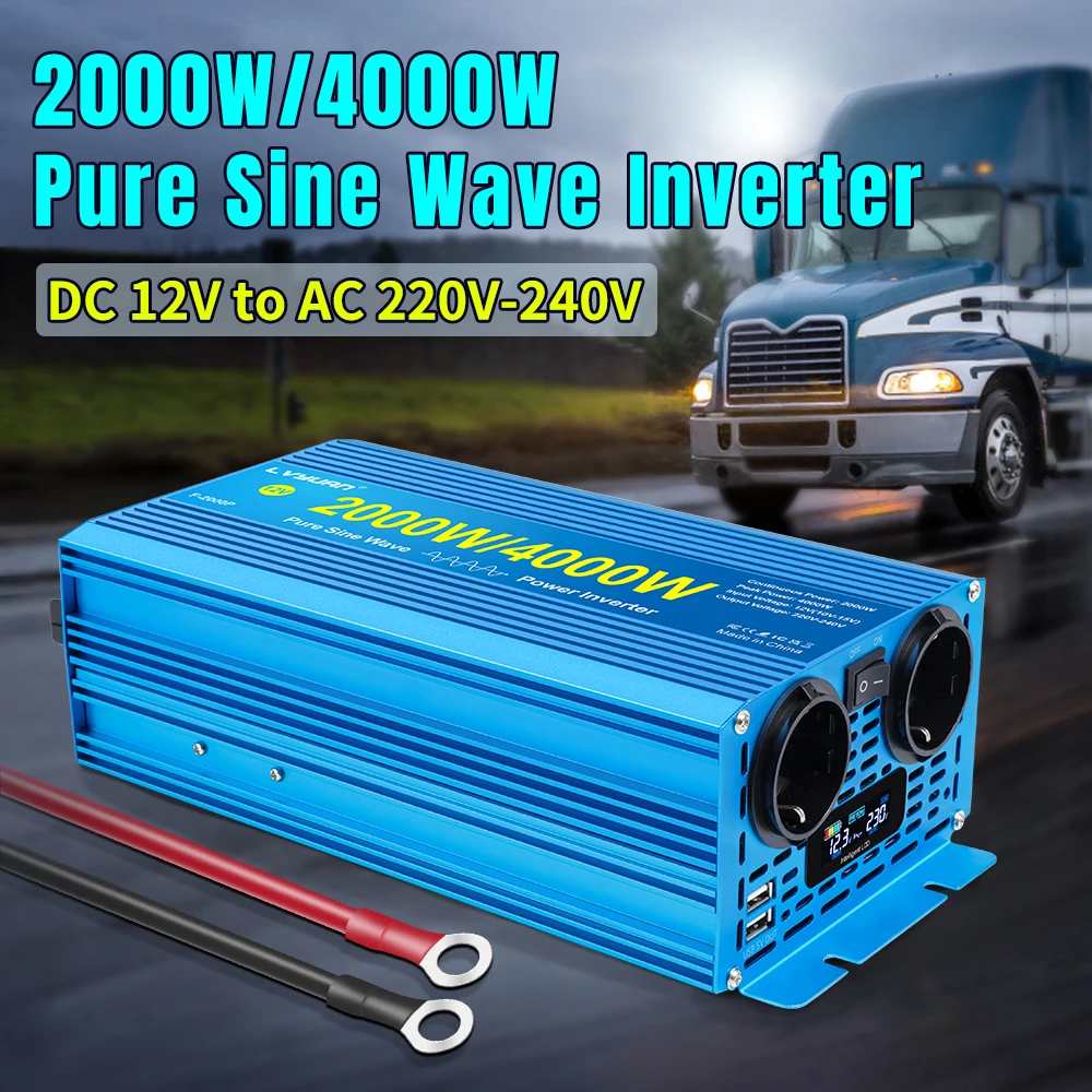 Foval Factory Price Pure Sine Wave Inverters for Electric Vehicles