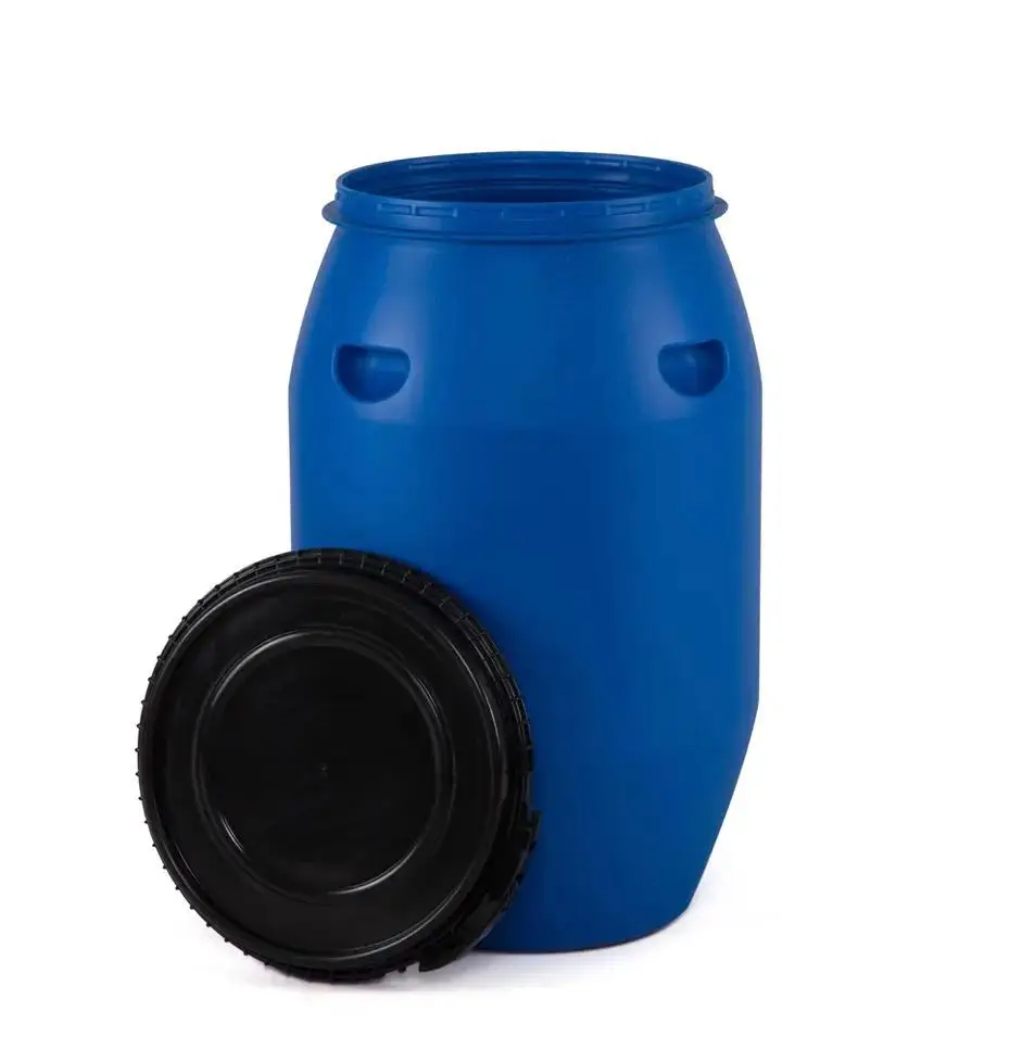 Plastic Barrel,Drum 200 Litre Hdpe Open Top Blue Plastic Drum - Buy ...