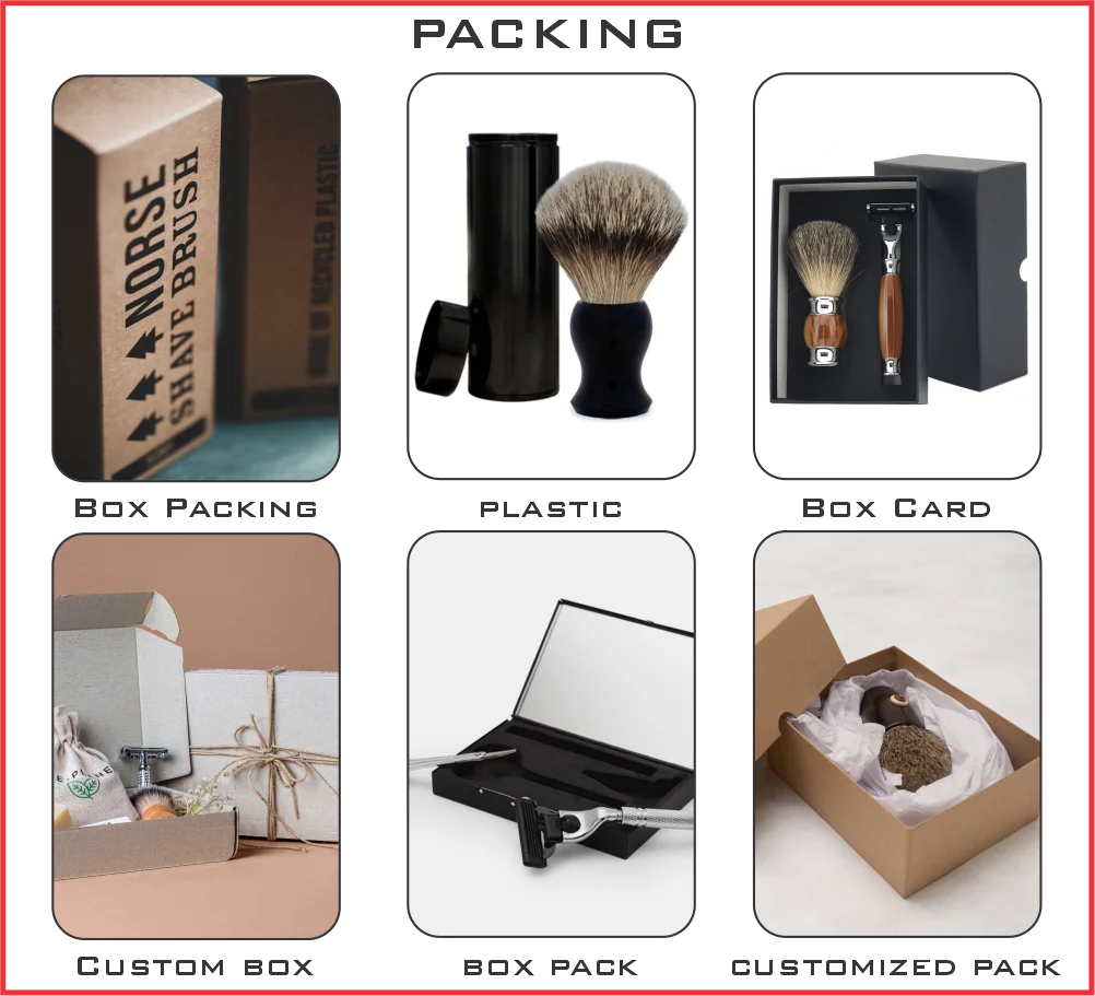 Traditional Shaving Set Lite Blue Classic Style Double Edge Safety ...