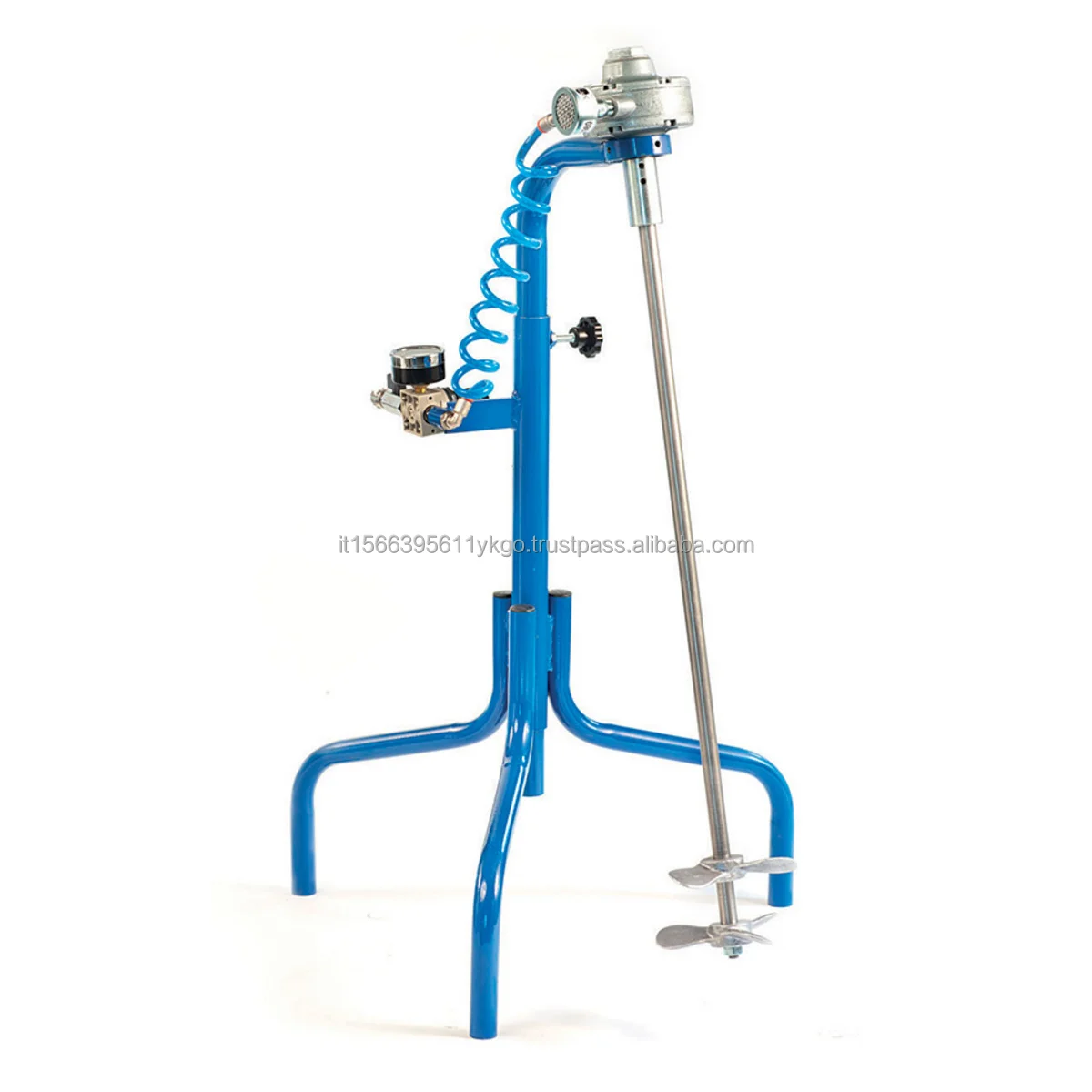 Atex Certified Pneumatic Gast Stirrer Mixer Mounted On A Height ...