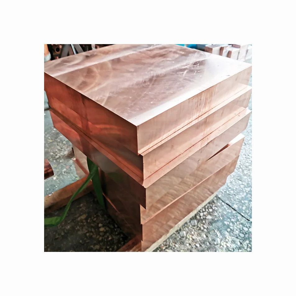 Hot Sale Electrolytic Copper Cathode 99.99% Brass Plate Soft Beryllium ...