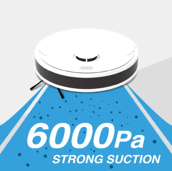 Auto LDS Sensor Robotic Vacuum Cleaner for Wet and Dry Cleaning with ...