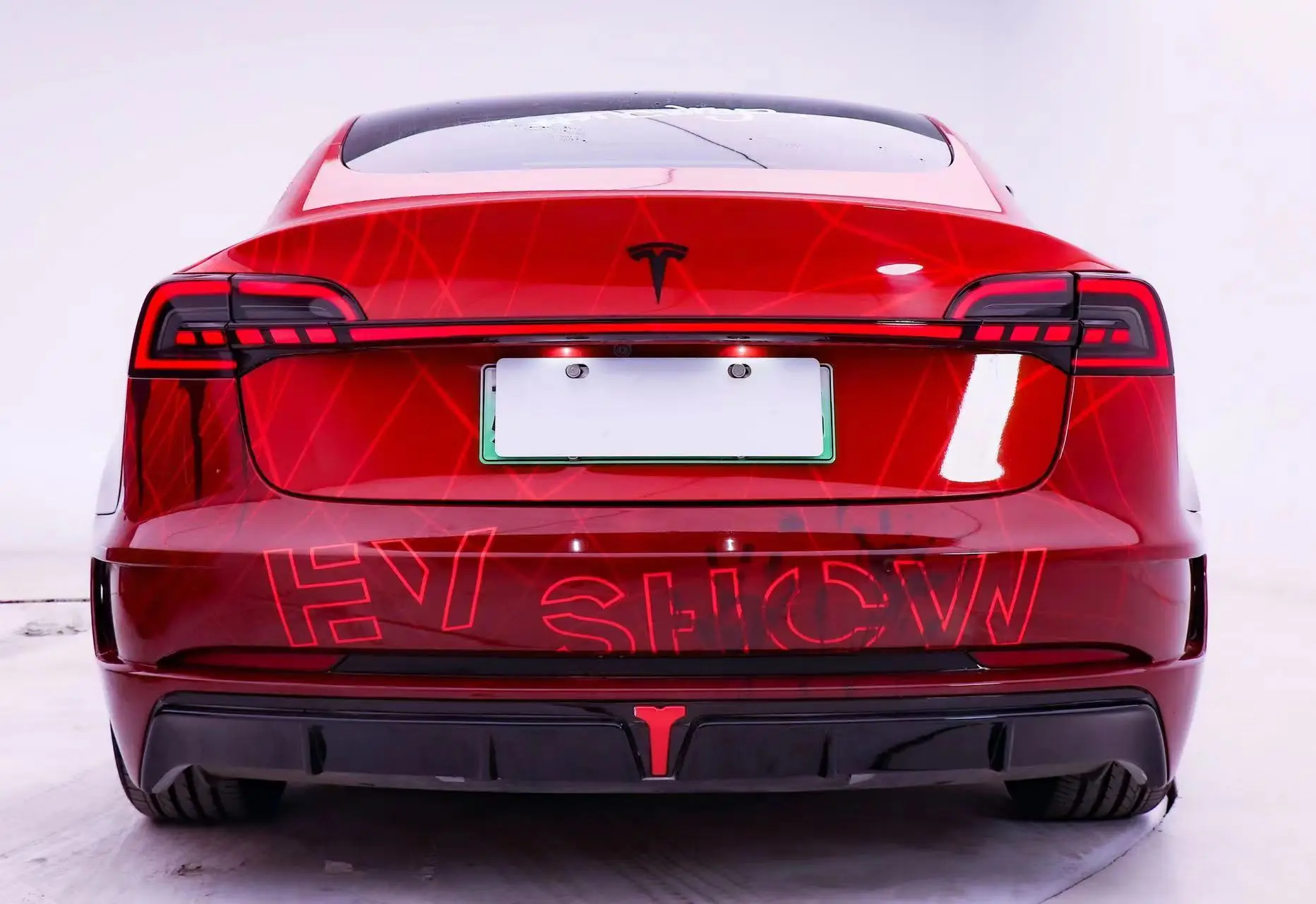 Typestar New Design Star Chain Through Led Taillights For Tesla Model 3 ...