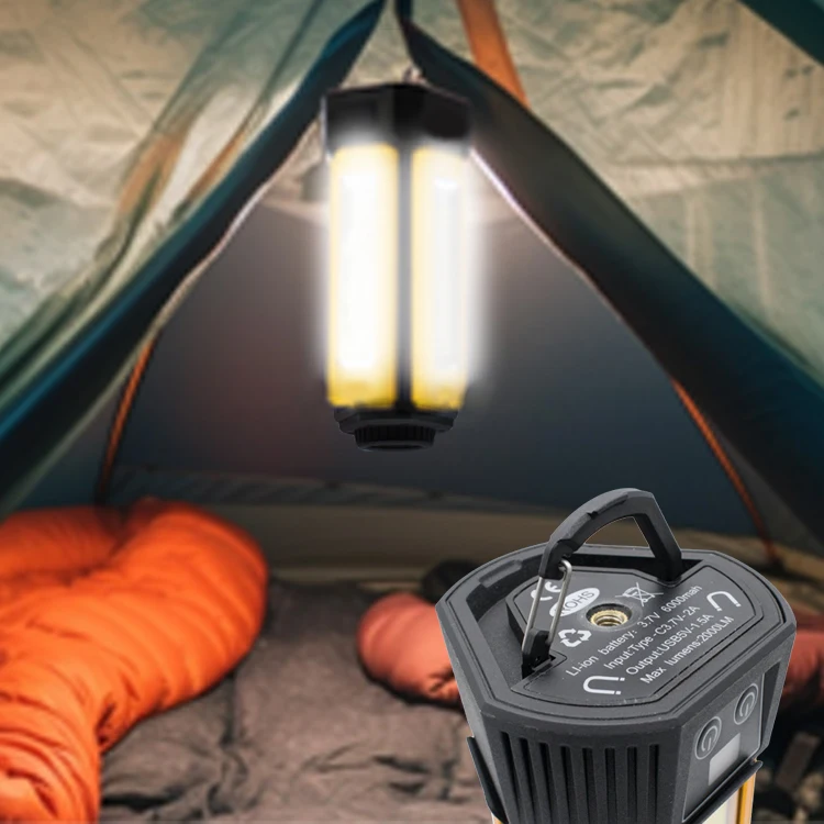 3 Panel 2500Lm Aluminum Alloy Tripod Worklight Telescoping Work Light ...