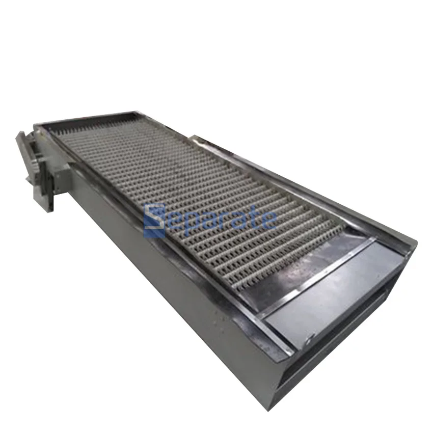 Belt Filter Press Wastewater Treatment Steel Mechanical Step Screen ...