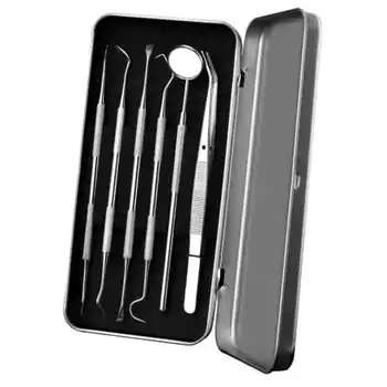 Steel Dental Tools Hygiene Cleaning Tooth Dental Pick Kit By Medicab ...