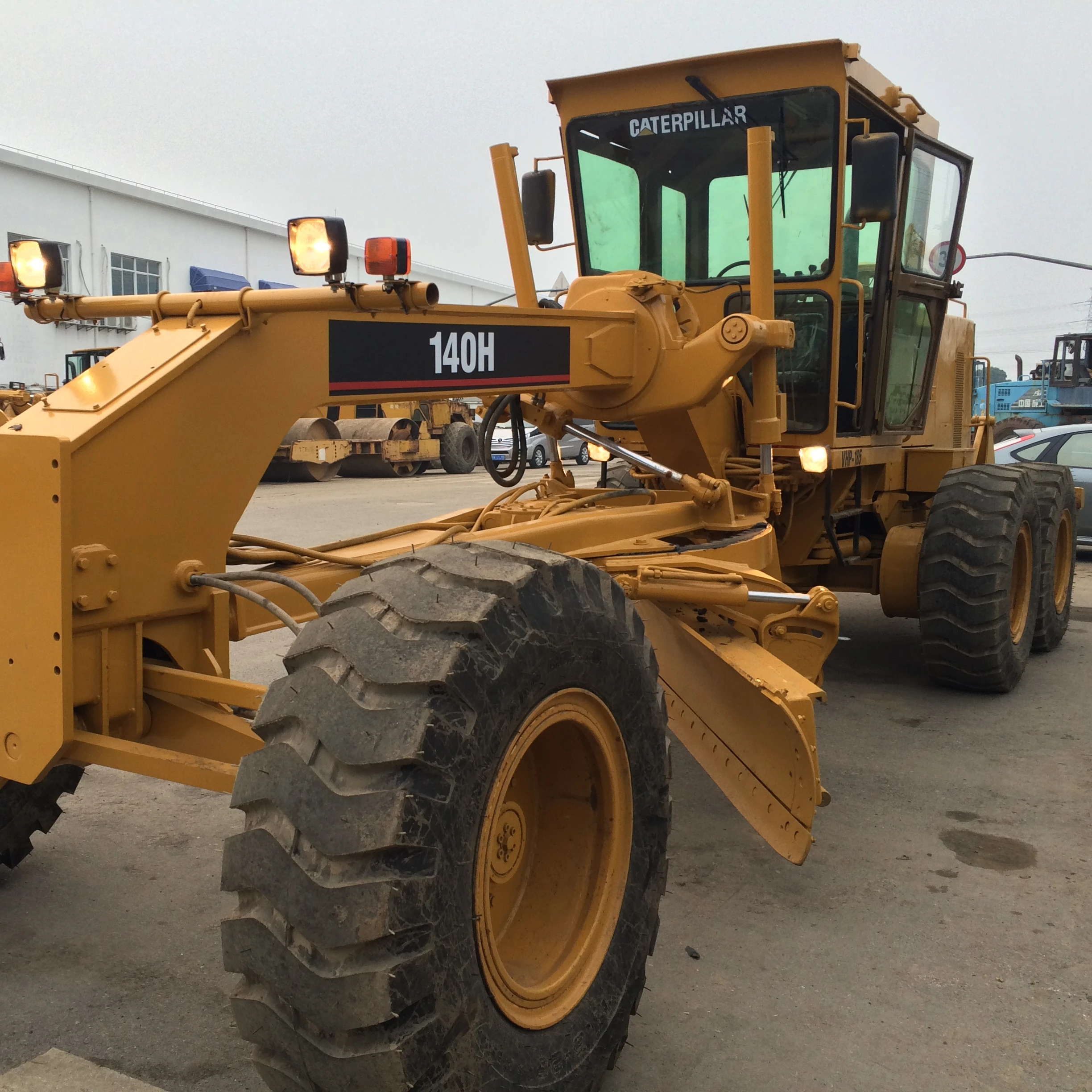 Used Motor Grader 140h,Used Motor Grader Cat 140g Teeth Ripper /used ...