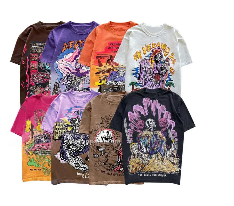 High Quality Wholesale Digital Print T-shirt Boxy Vintage Washed ...