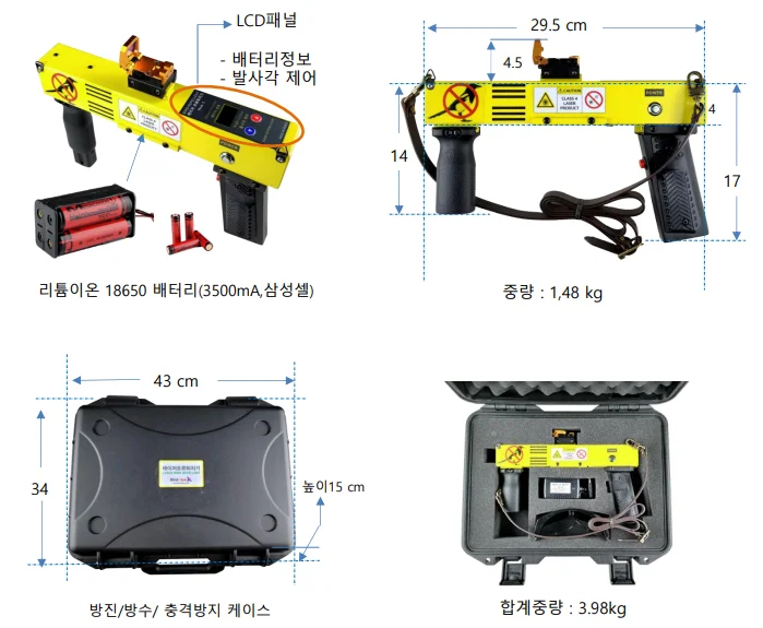 High Quality Korean Factory Made Handheld Bird Scarer Bird Repeller ...