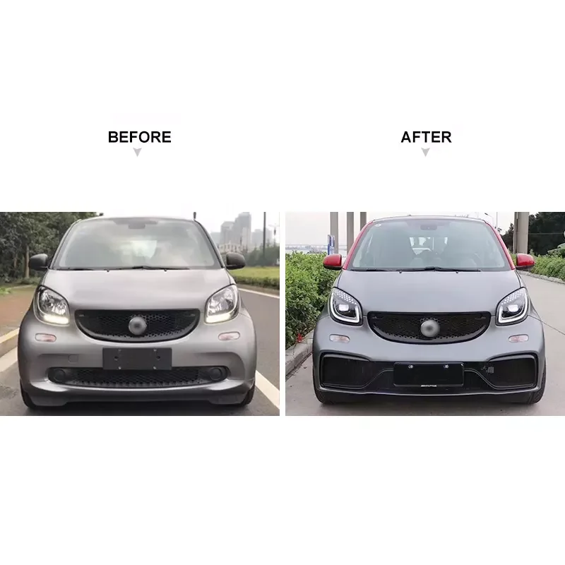 High Quality Upgrade Amg Style Body Kit Front Bumper For Smart Fortwo ...