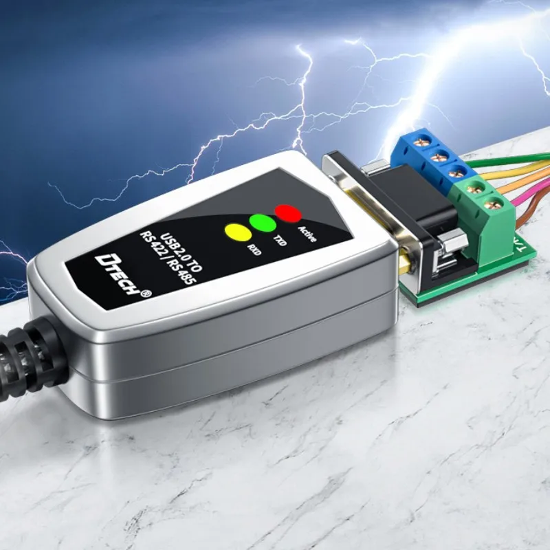 DTECH DB9 Serial Port Device Converter Cable 0.5m USB 2.0 to RS485 ...