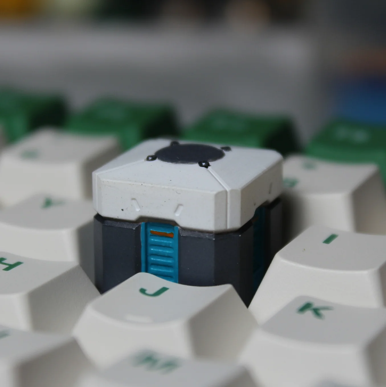 Overwatch Loot Box Artisan Keycap 3d Handmade Resin Keycaps Custom ...