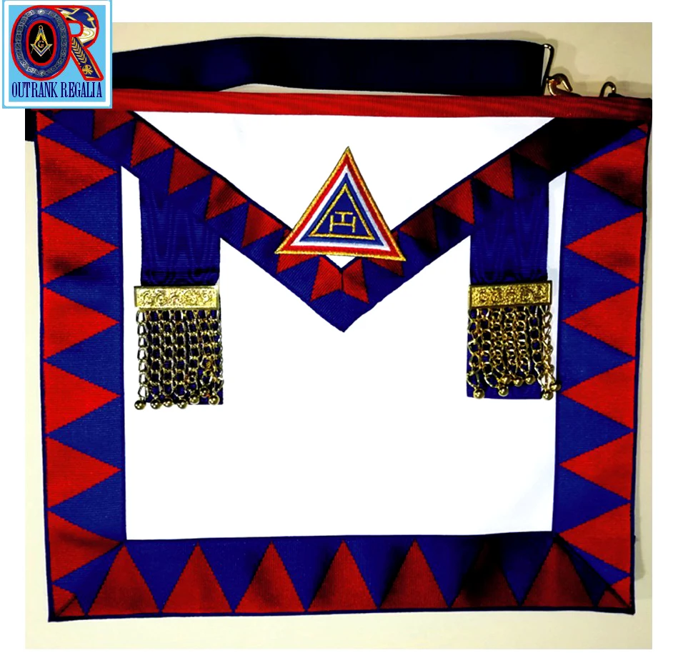 Masonic Regalia Royal Arch Apron Embroidered Aprons With Tassels Best ...
