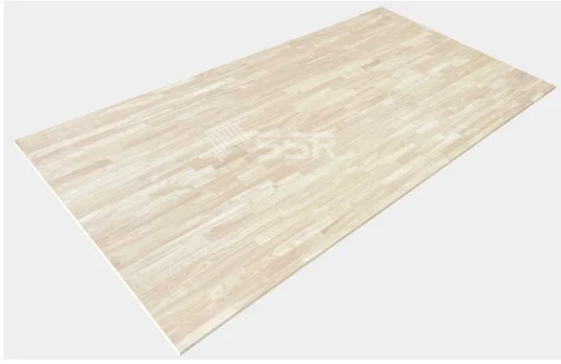 Rubberwood Finger Joint Laminated Panels for Commercial Use