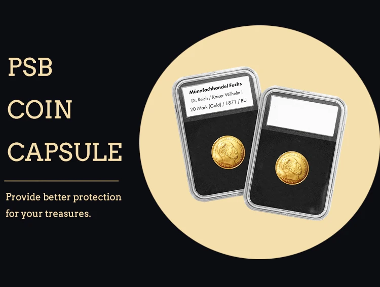 Grade Collection Coin Slab Ultrasonic Weld Commemorative Coin Holder ...