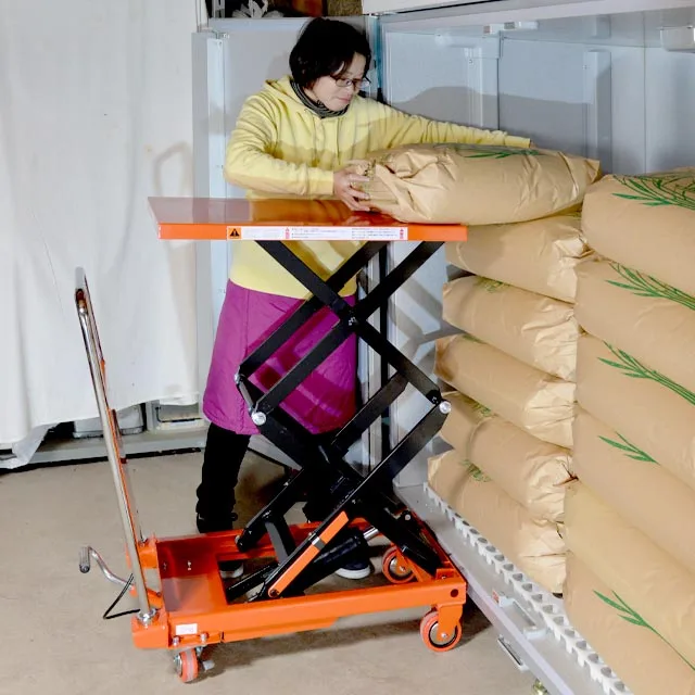 Hydraulic Scissor Lift Table Hydraulic Foot Pump Lift Table Hydraulic ...