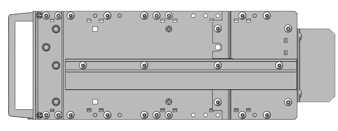RDEKONO 19inch Chassis Electronic Enclosure SNCF CPI Shielded 3U ...