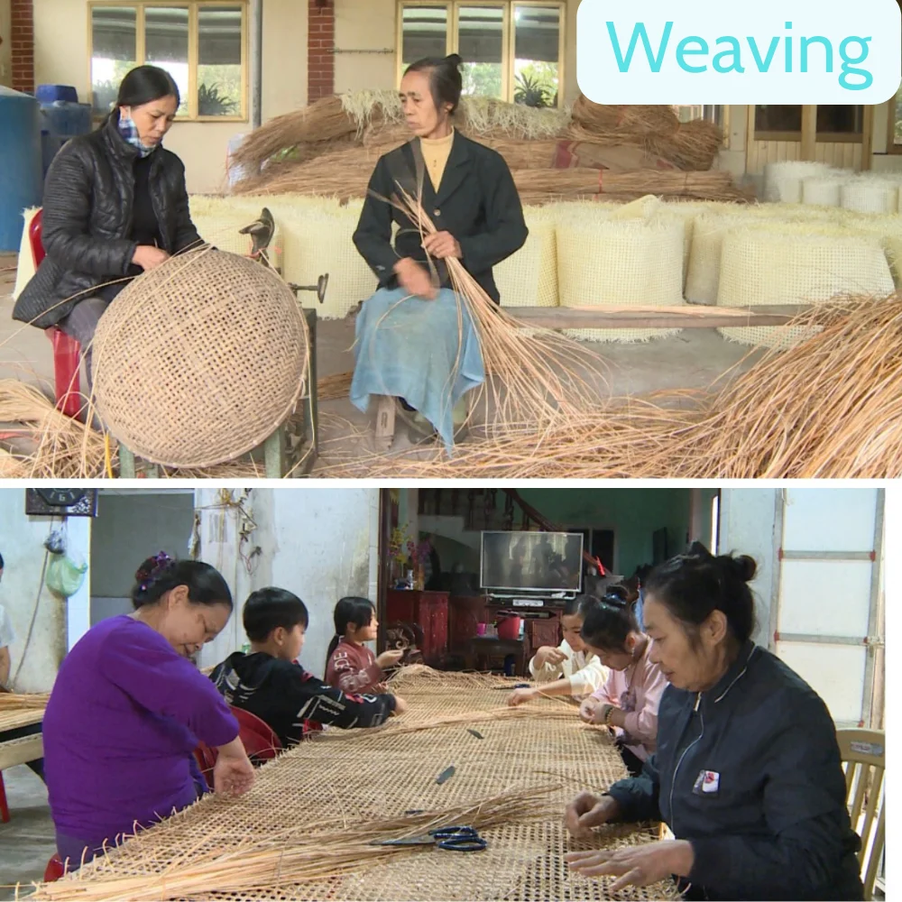 Premium Natural Rattan Cane Square Webbing Cane Webbing Roll For Rattan ...