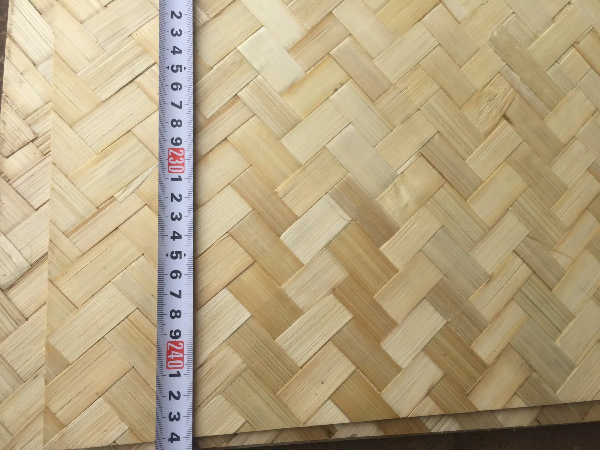 Bamboo Webbing Bambu Mesh Panel Woven Mat for Ceiling Decor