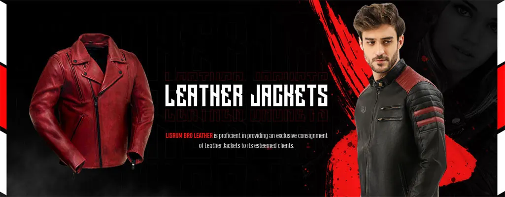 Shop Our Custom Logo Leather Jackets for Men - Cheap Price