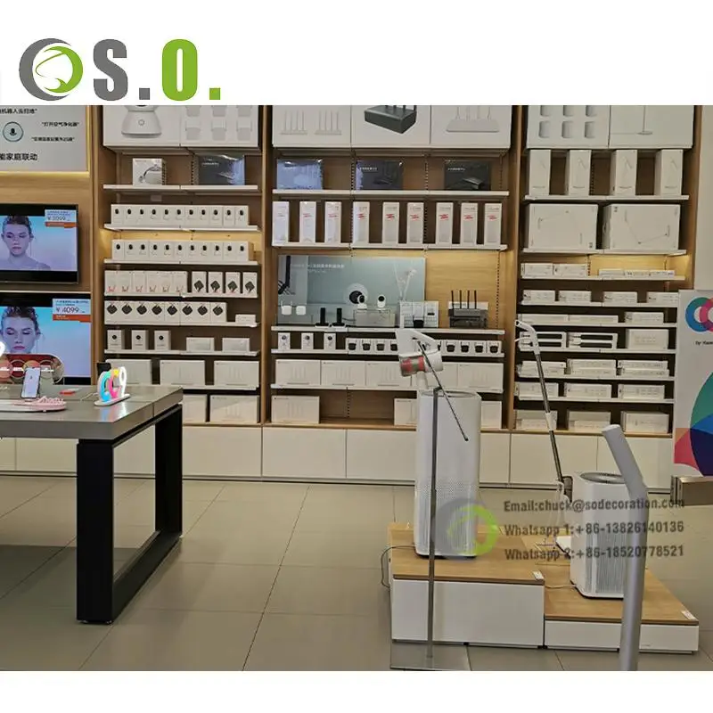 Customized Phone Shop Furniture - Display Rack Solutions