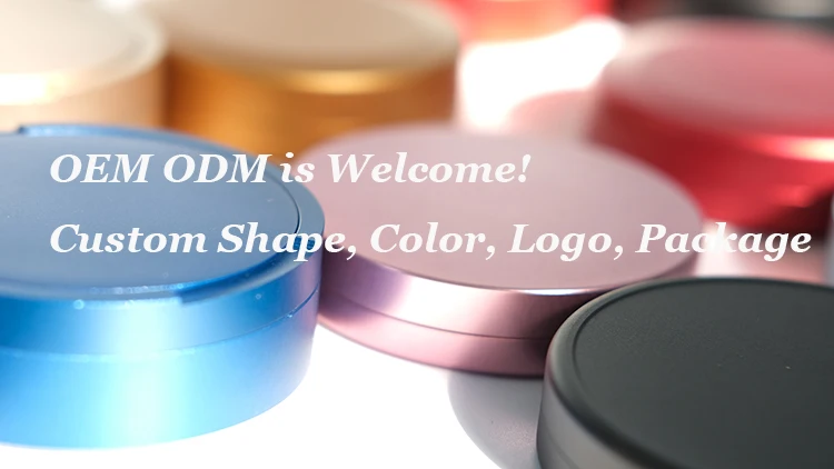 Oem Odm Snus Boite Premium Cnc Machined Anodizing Surface Snus Tin Box ...