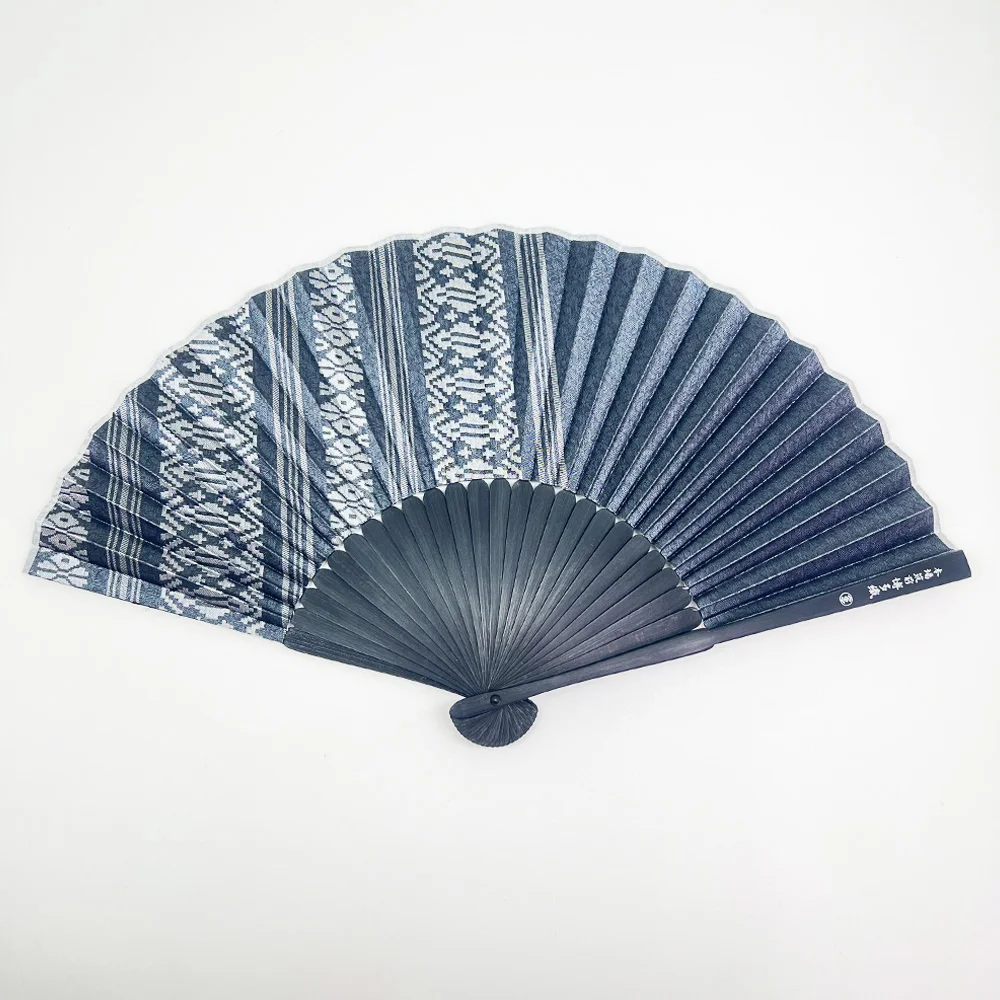 Promotional Large Rave Fan Bamboo Hand Fan Fabric Hand Held Folding ...