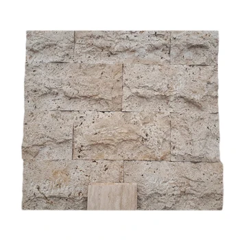 2023 Travertine Splitface Finishing Cladding Facade 5x40x80cm Hot Sale ...
