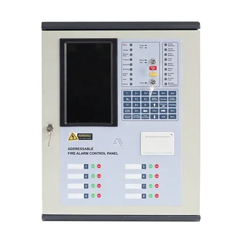 4 Loops Addressable Fire Alarm Control Panel 220v Fire Alarm Control ...