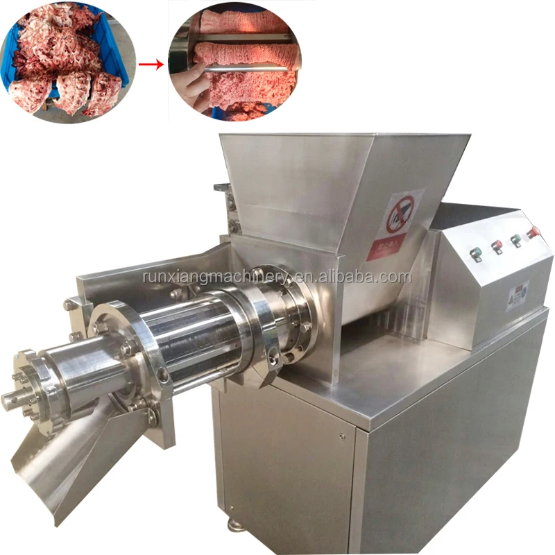 Mechanical Deboned Deboner Beef Chicken Wing Meat and Bone Separator ...