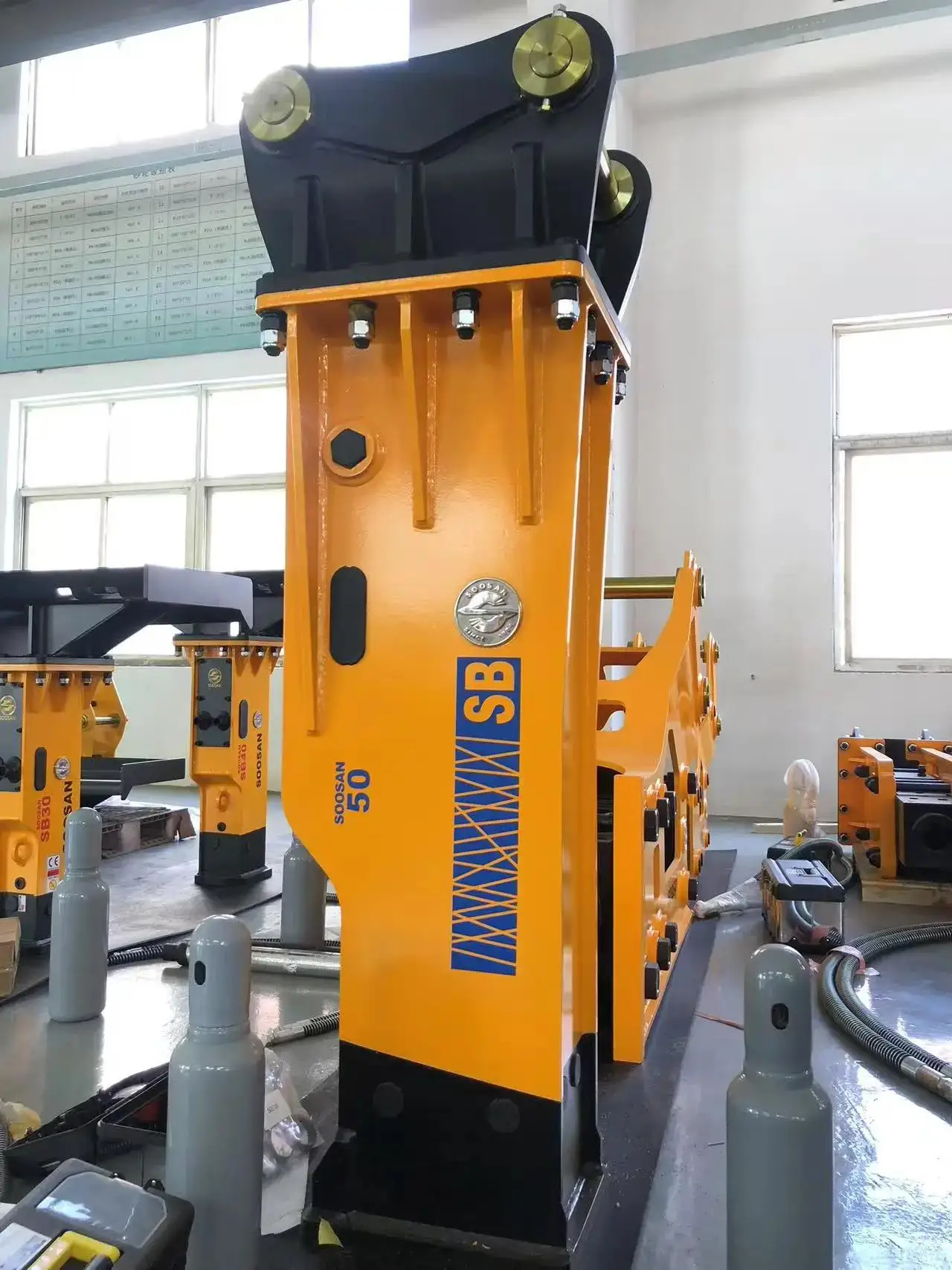 SOOSAN BOX TYPE SB50 SUITABLE FOR CONSTRUCTION DEMOLITION EXCAVATION AND MINING PURPOSE ...