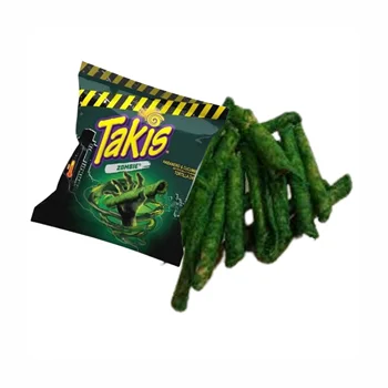 Takis Zombie Habanero & Cucumber Flavored 9.9 Oz Bag Halloween Theme ...