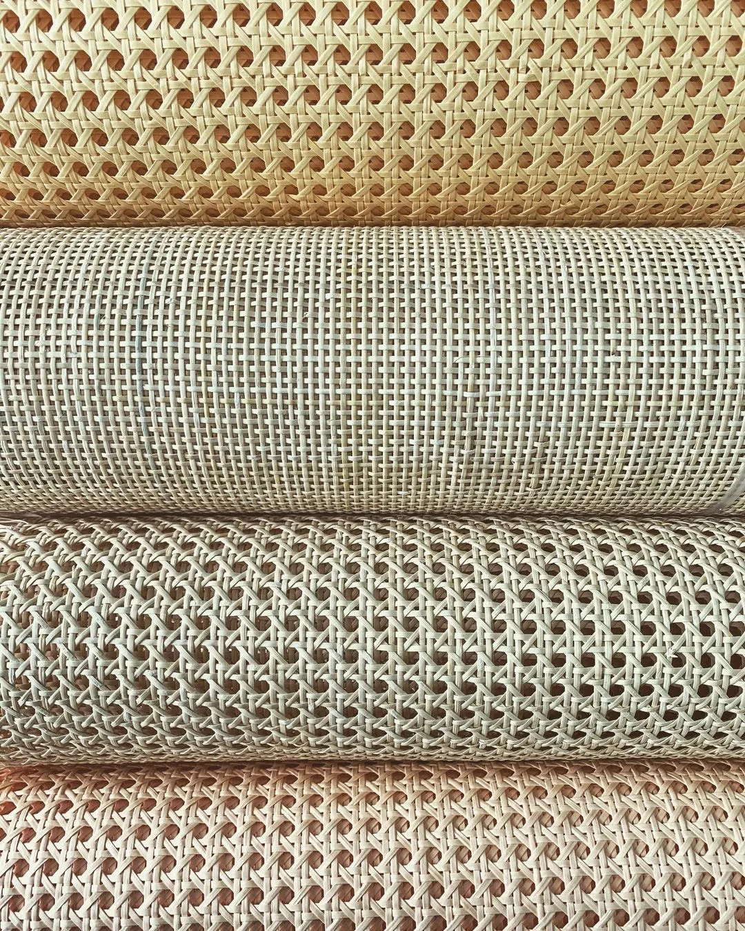High-quality Mesh Cane Rattan Webbing Roll for Furniture