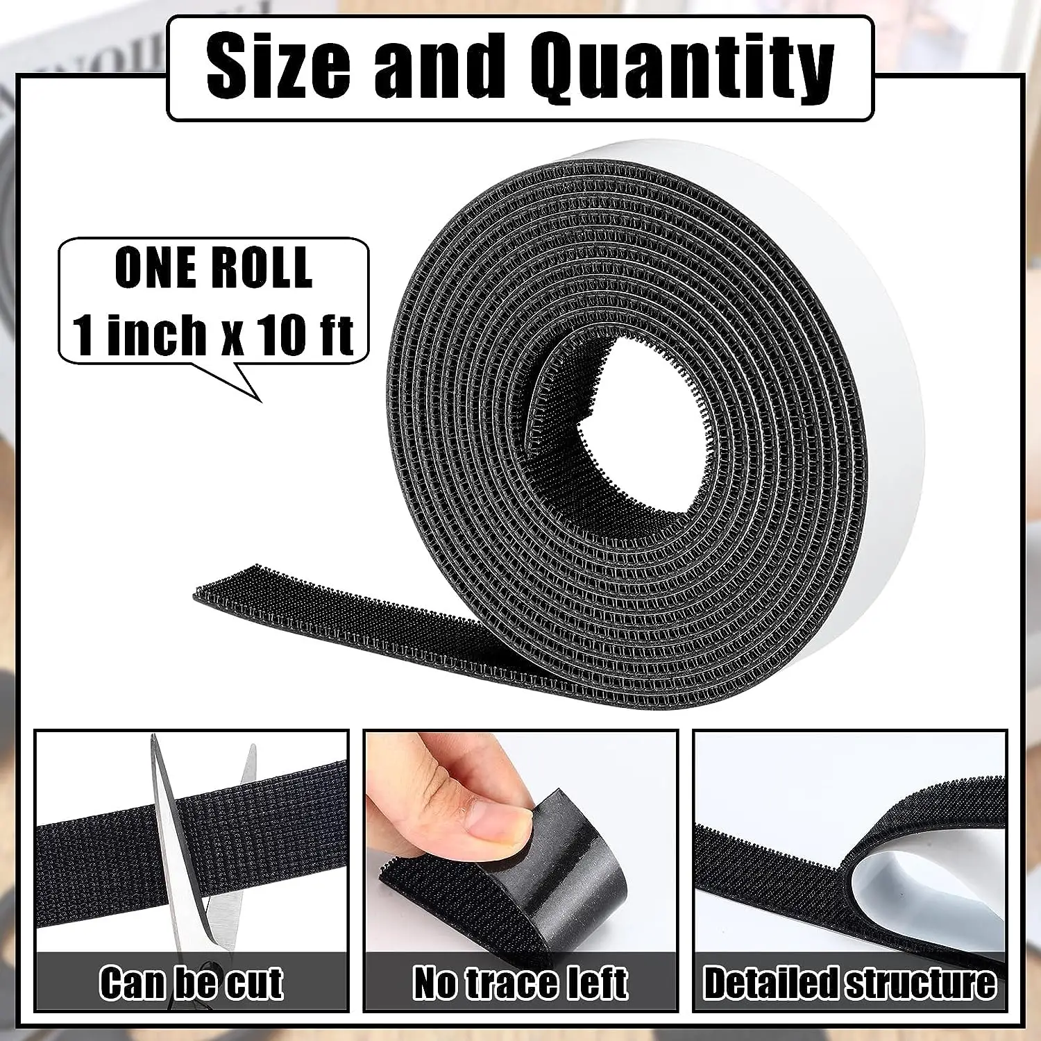 Custom Sizes Stretch Hook Loop Fastener Tape/fabric Magic Tape Hook and ...