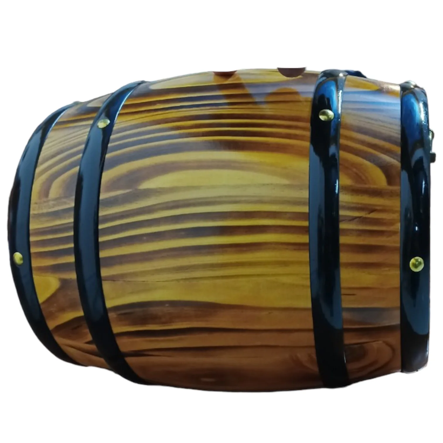 1.5l Pine Wood Barrels Whiskey Barrel Dispenser Home Wine Bucket ...