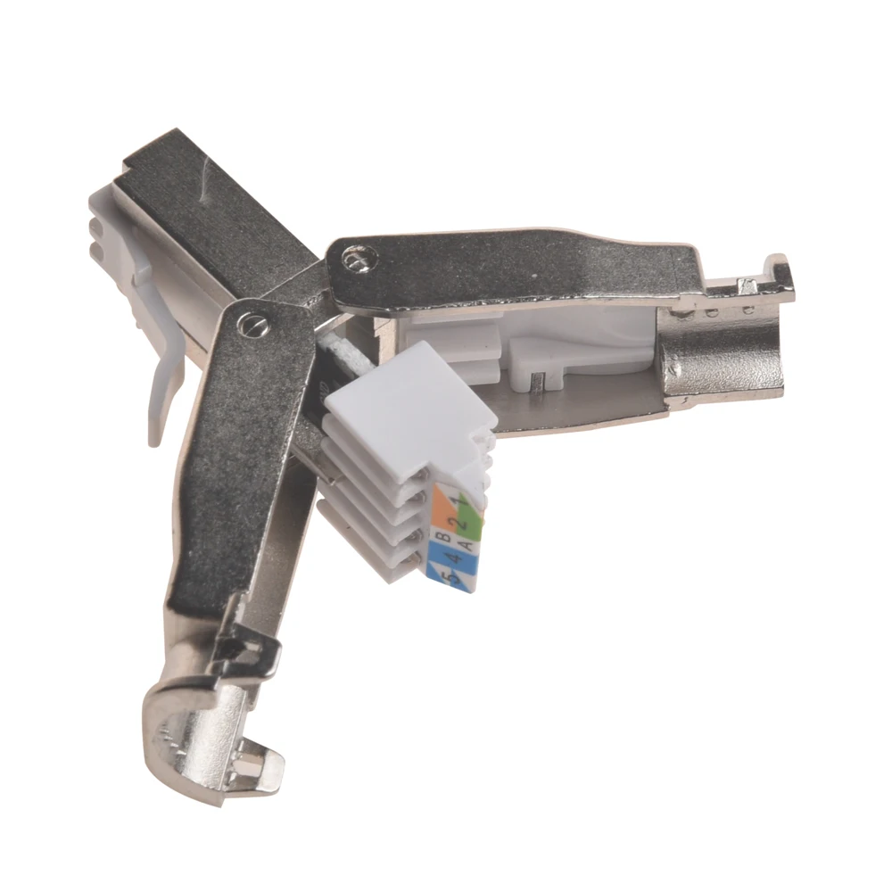 Tool-free CAT6A/CAT7 RJ45 Connectors - Easy Termination