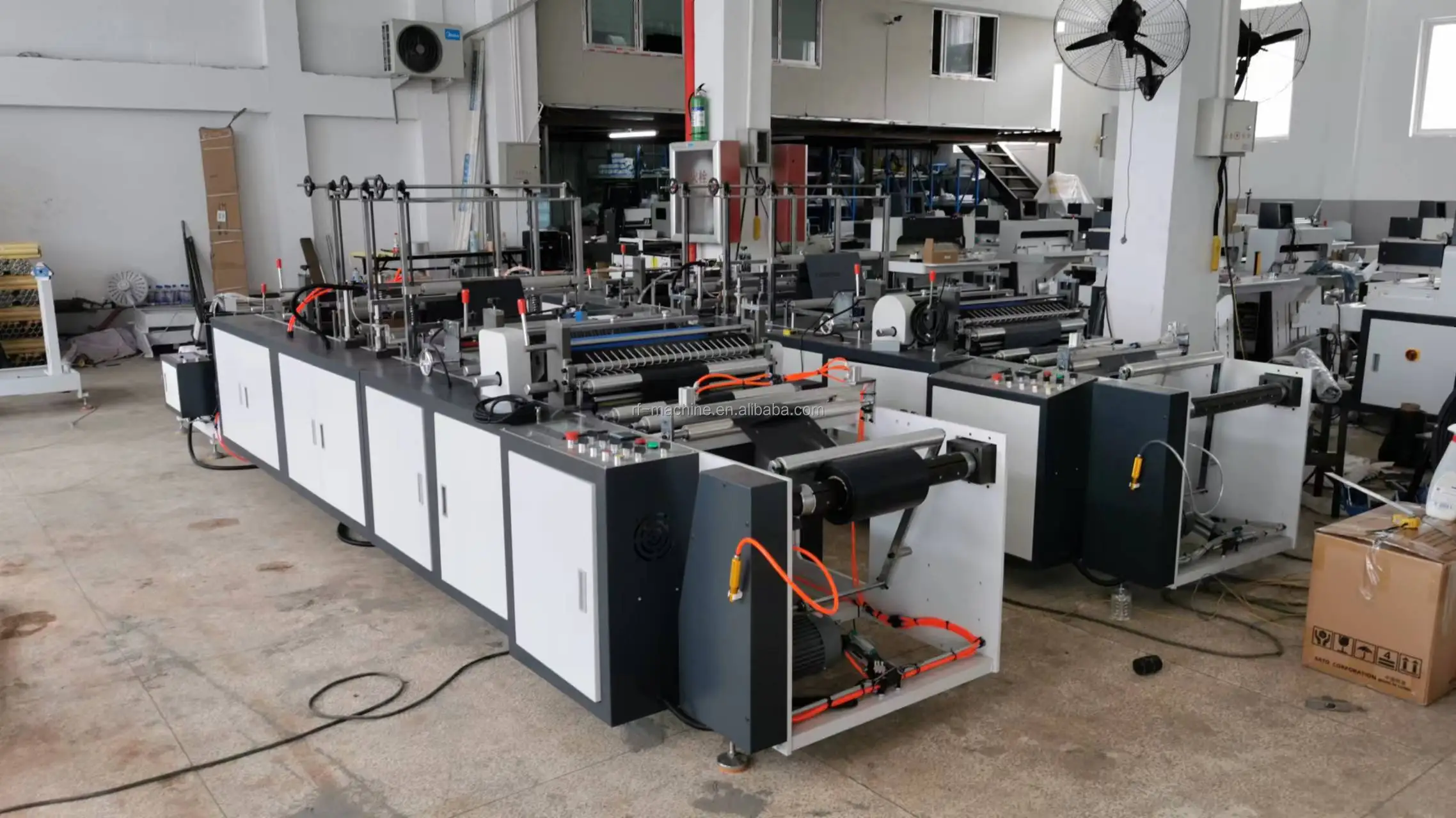 Pre-Opened Posting Plastic Bag Making Machine - Easy To Operate, High ...