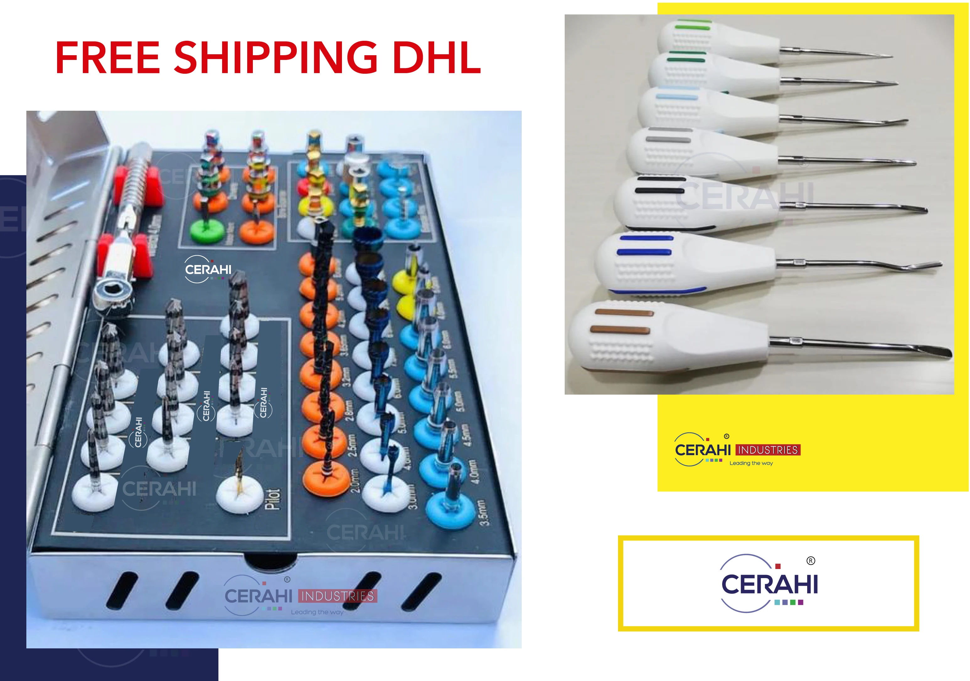 Dental Osseodensification Bur Kit With Stoppers 21 Pcs Ce Pk 3 Years ...