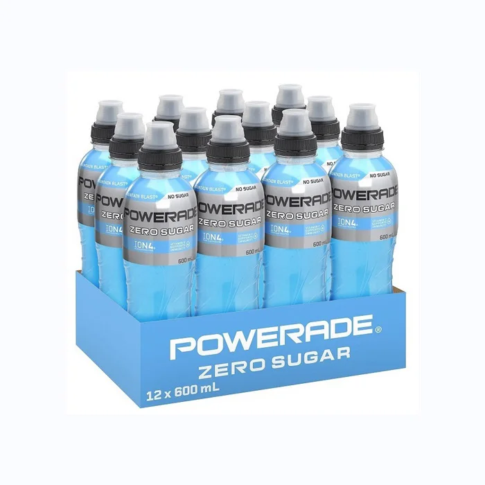 Powerade Electrolyte Enhanced Sports Drinks W/ Vitamins Mountain Berry ...