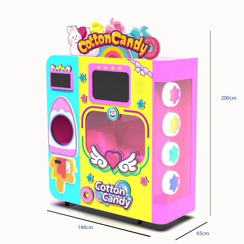 Cotton Candy Vending Machine - Xingbada Marshmallow Machine