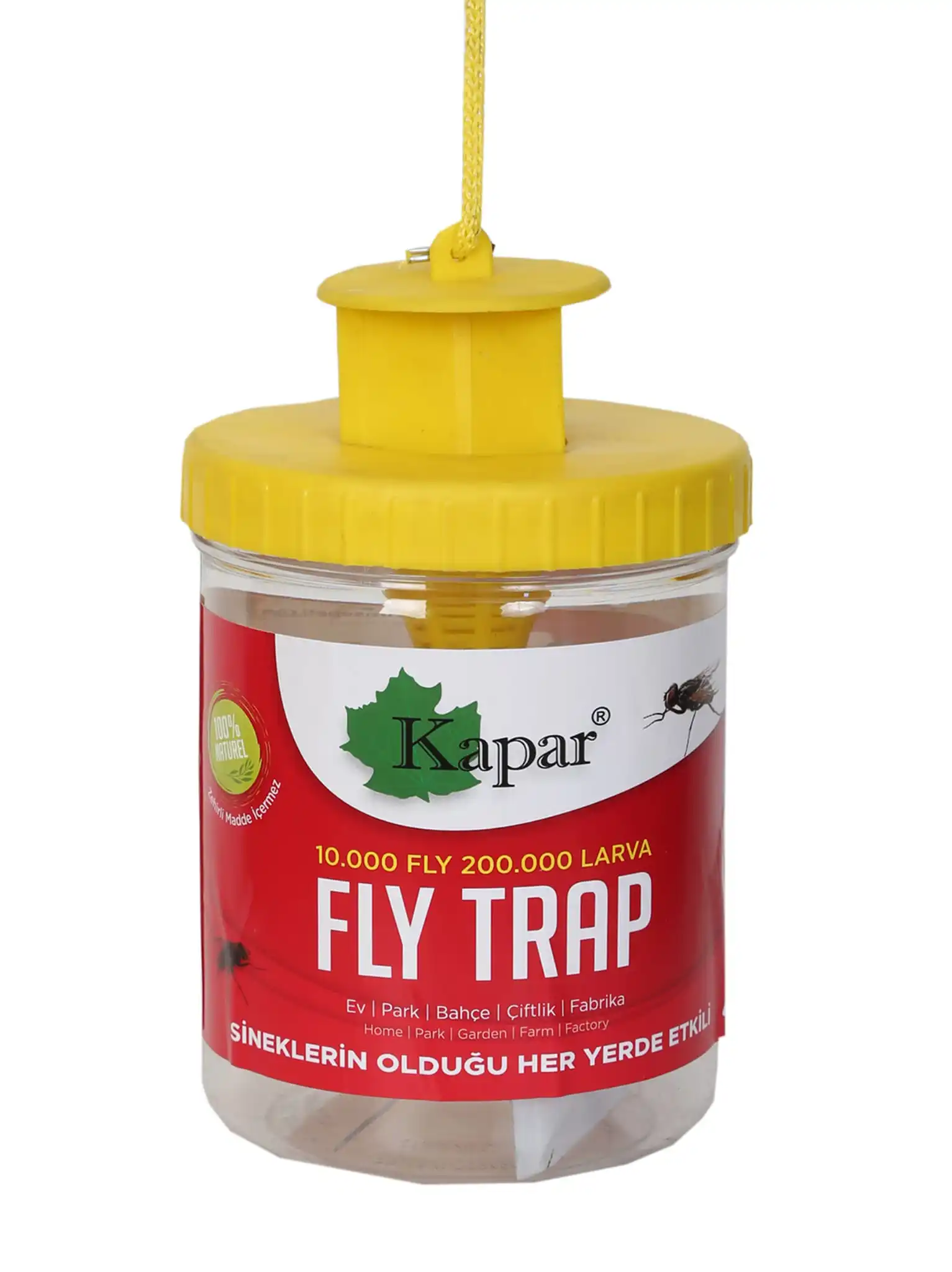 Kapar Fly Trap Indoor And Outdoor Trap Fruit Fly Killer Traps ...