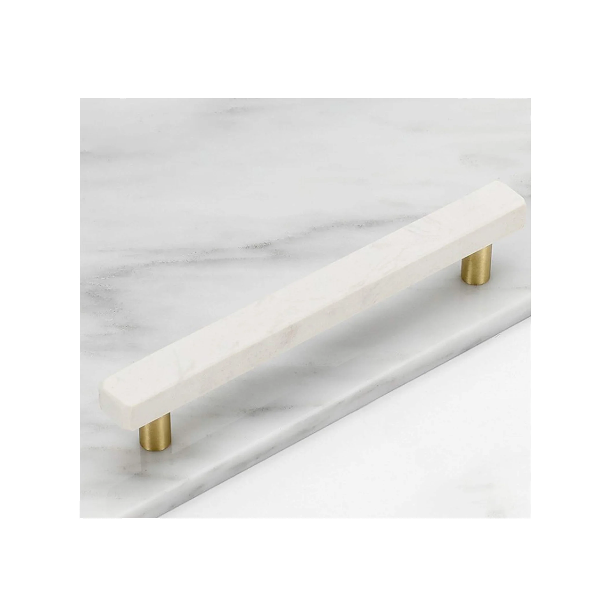High Quality White Marble Round Drawer Handles Best Quality Furniture ...