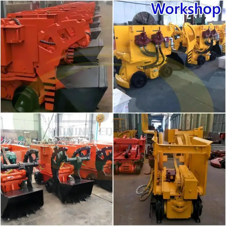 Zq Series Mining Pneumatic Air Wheel Tire Crawler Electric Mucking Rock ...
